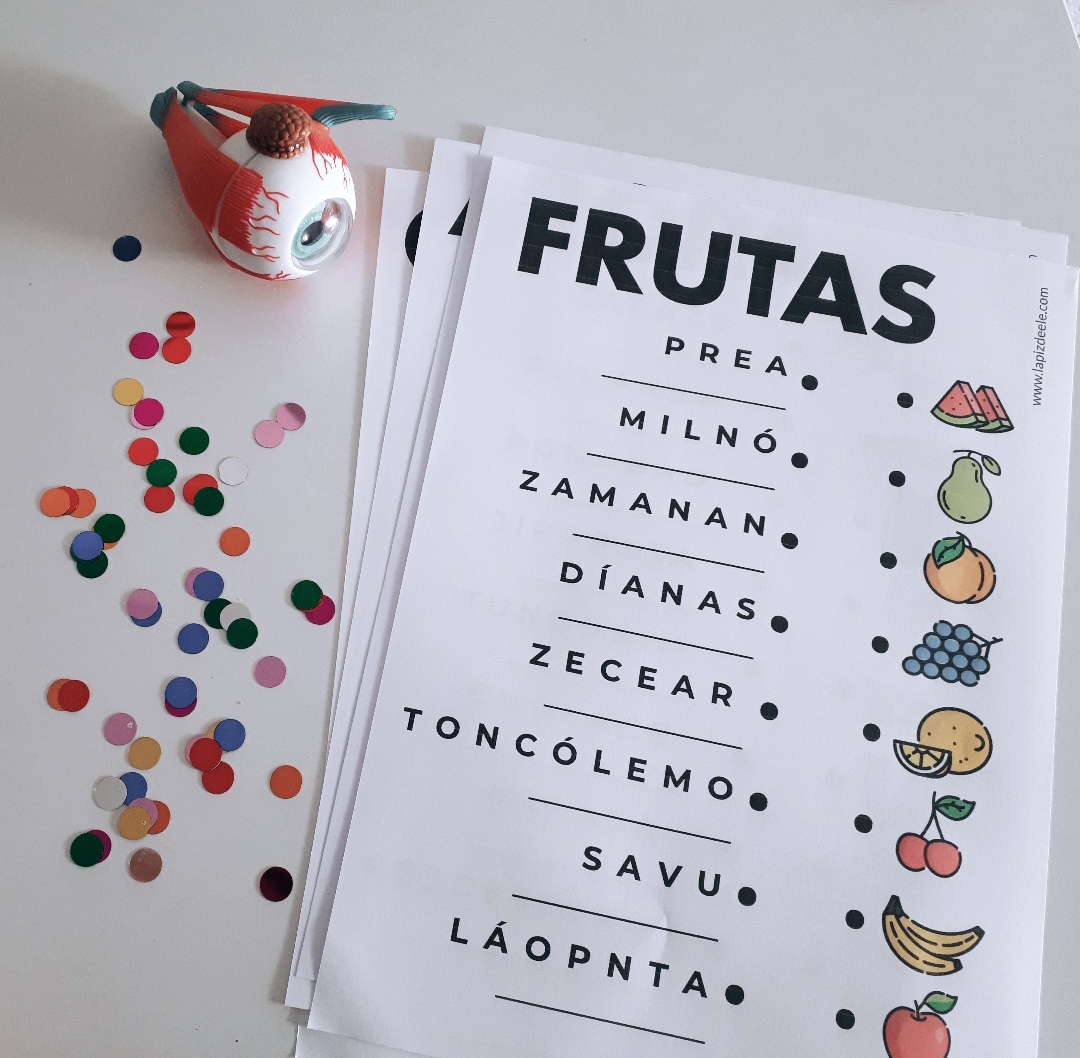 Frutas - SuperLápiz