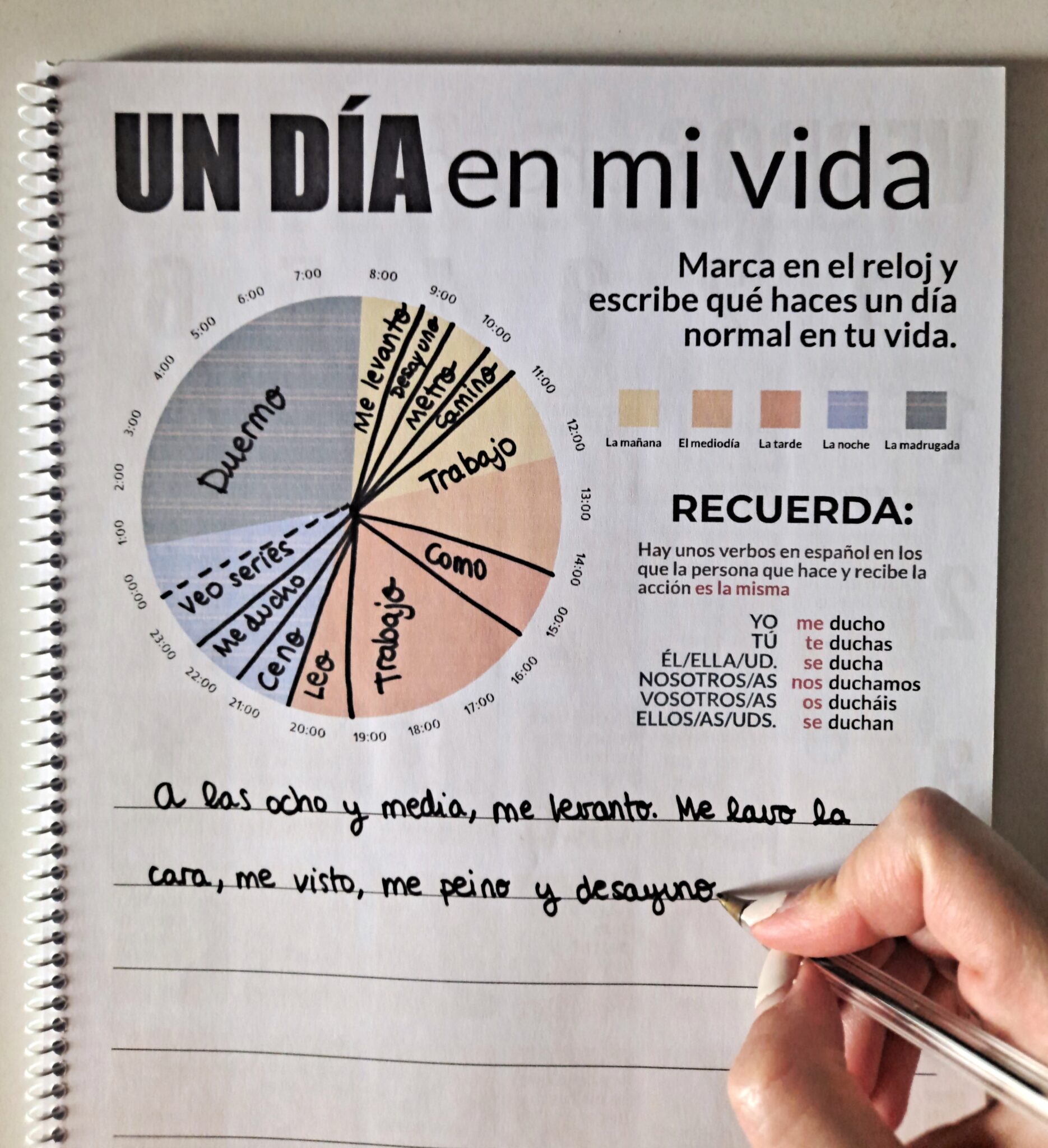 Un día en mi vida (reflexivos) - SuperLápiz